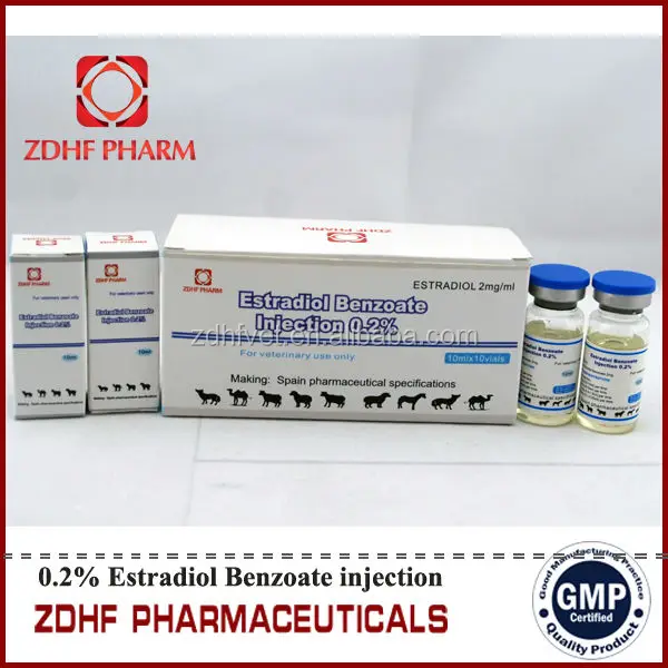 Estradiol Benzoate Injection 0.2% Stimulate Female Horse Cattle ...