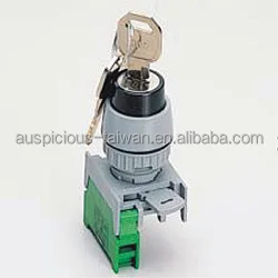 22mm Ip65 Waterproof 2 Position Key Lock Selector Switch,Key Operated ...