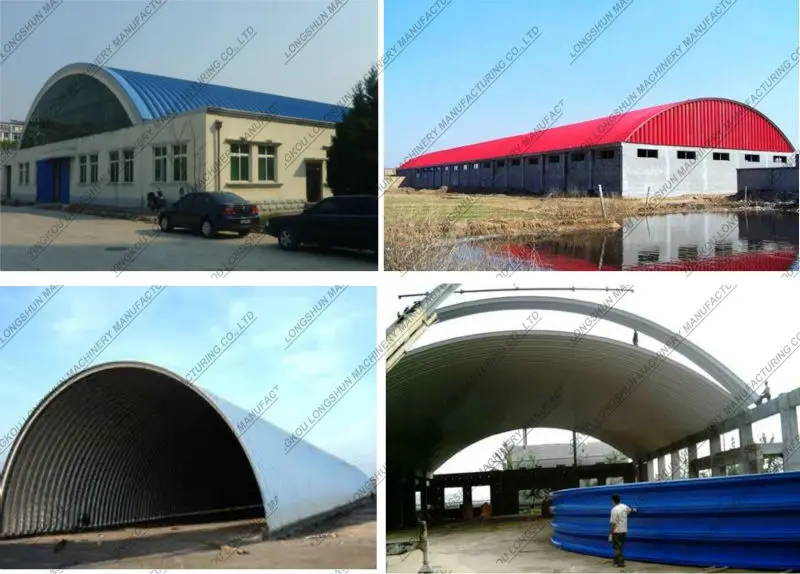 Arch Roof Stone Coated Metal Roof Tile Machine - Buy Arch Roofing Sheet ...