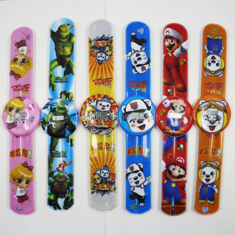 Best Gifts On Children's Day Cartoon Tmnt Boys Slap Watch - Buy Boys ...