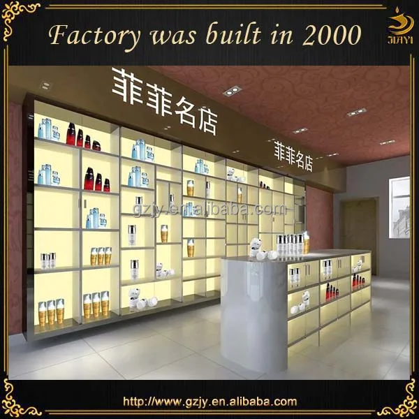 Fashion Modern Design Perfume Glass Display Stand,Cosmetic Display ...