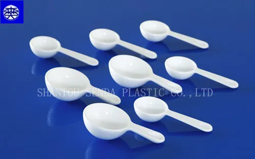 High Quality White Powder Spoon 5g Measurement Plastic Spoon - Buy ...