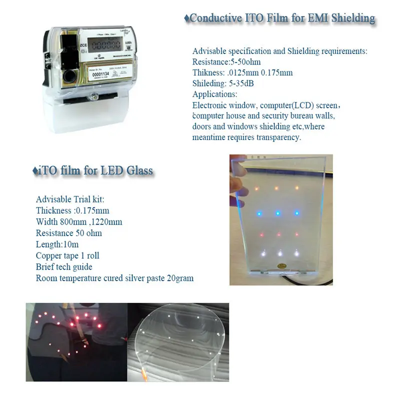 ITO PET Film for Touch Screen - Transparent Electrode