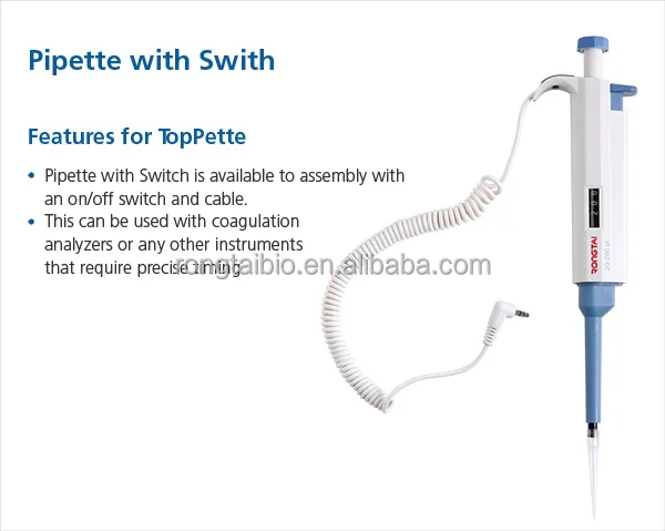 Single Channel Digital Variable Volume Repetitive Pipette With Switch ...