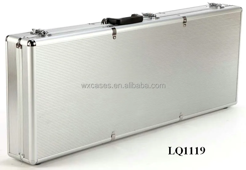 Best Seller Portable Aluminum Guitar Case With Custom Foam Insert ...