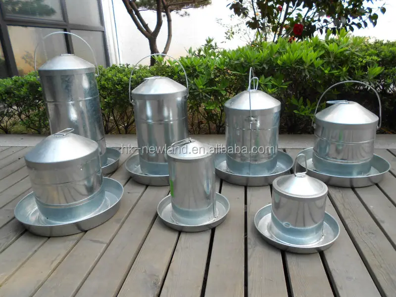 2019 Galvanized Chicken Feeders Metal Poultry Feeder With Handle - Buy ...