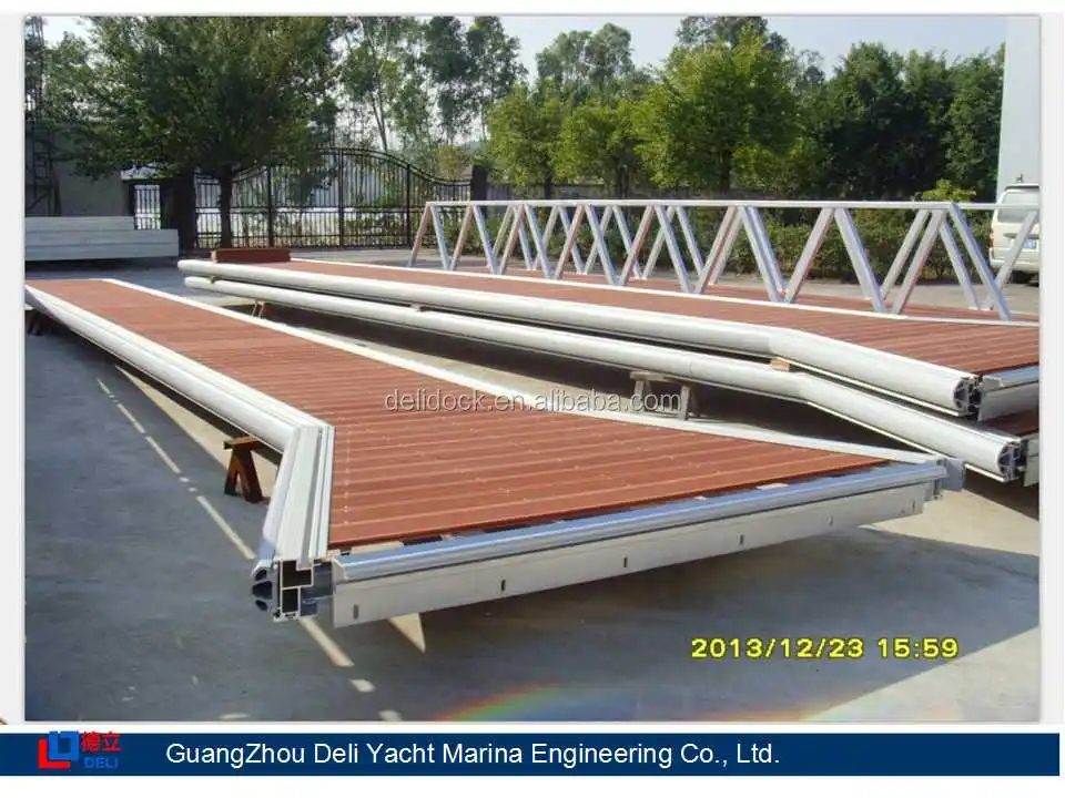 New Marine Aluminium Alloy Floating Pontoon For Sale - Buy Floating ...