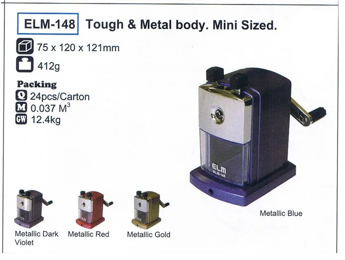 Elm 148 メタル鉛筆削り、手動鉛筆削り、標準鉛筆削り - Buy 標準鉛筆削り、標準鉛筆削り、標準鉛筆削り Product on Alibaba.com