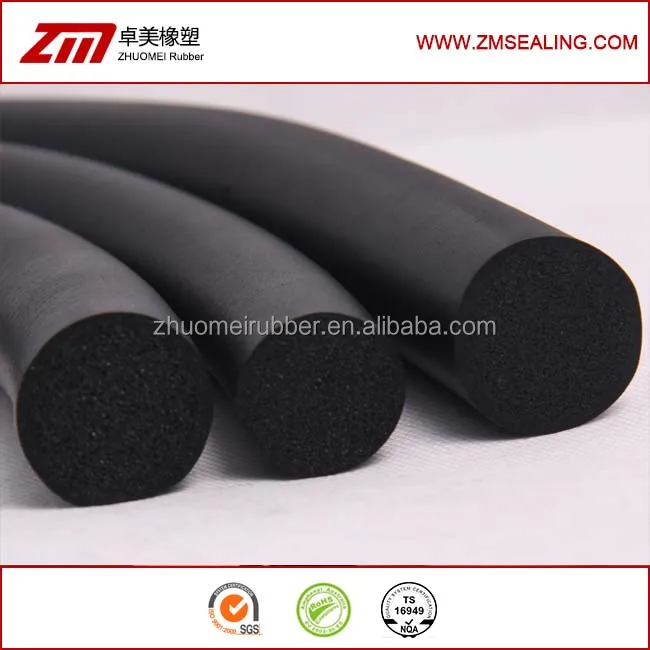 Closed Cell Silicone And Epdm Foam Rubber String - Buy Foam Rubber ...