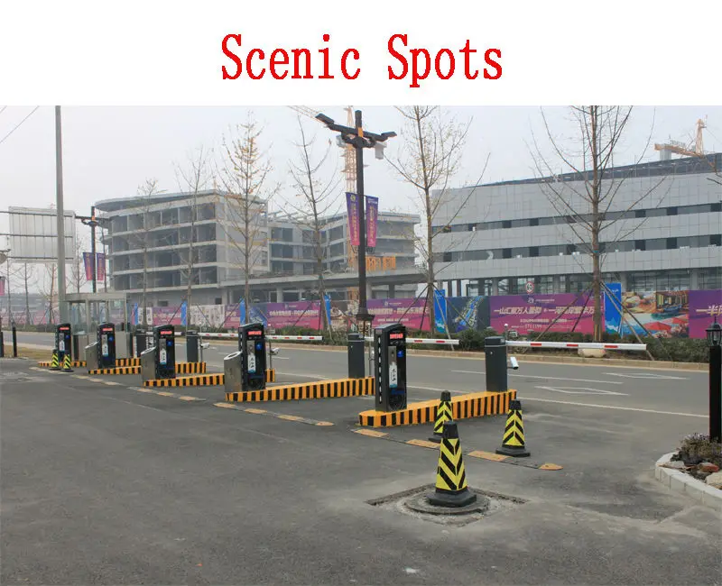 Heavy Duty Electric High Security Car Parking Barrier Gates For Airport ...