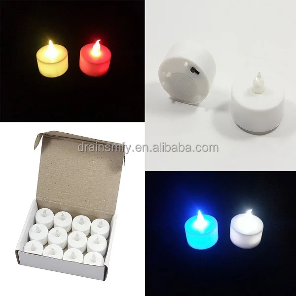 Flashing And Light Color Change Led Candle Light - Buy Battery Operated ...