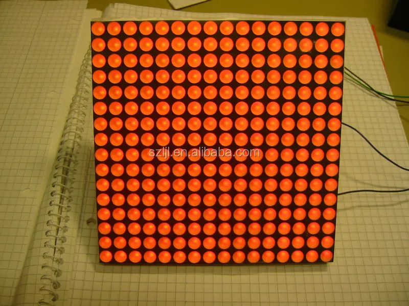 Red 16x16 LED Matrix Display - Ce&rohs Compliant for Events
