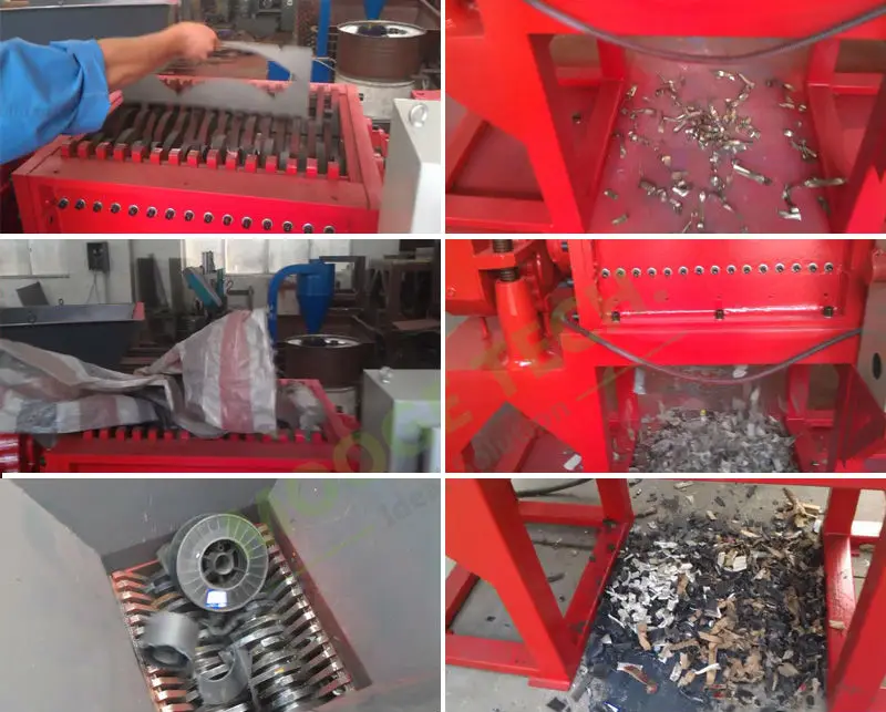 Vd-series Double Shaft Aluminum Cans Shredder - Buy Aluminum Cans ...