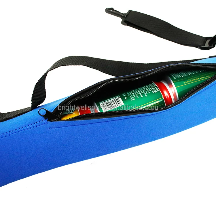 Insulated 6 Pack Beer Can Tube Cooler Holder - Neoprene