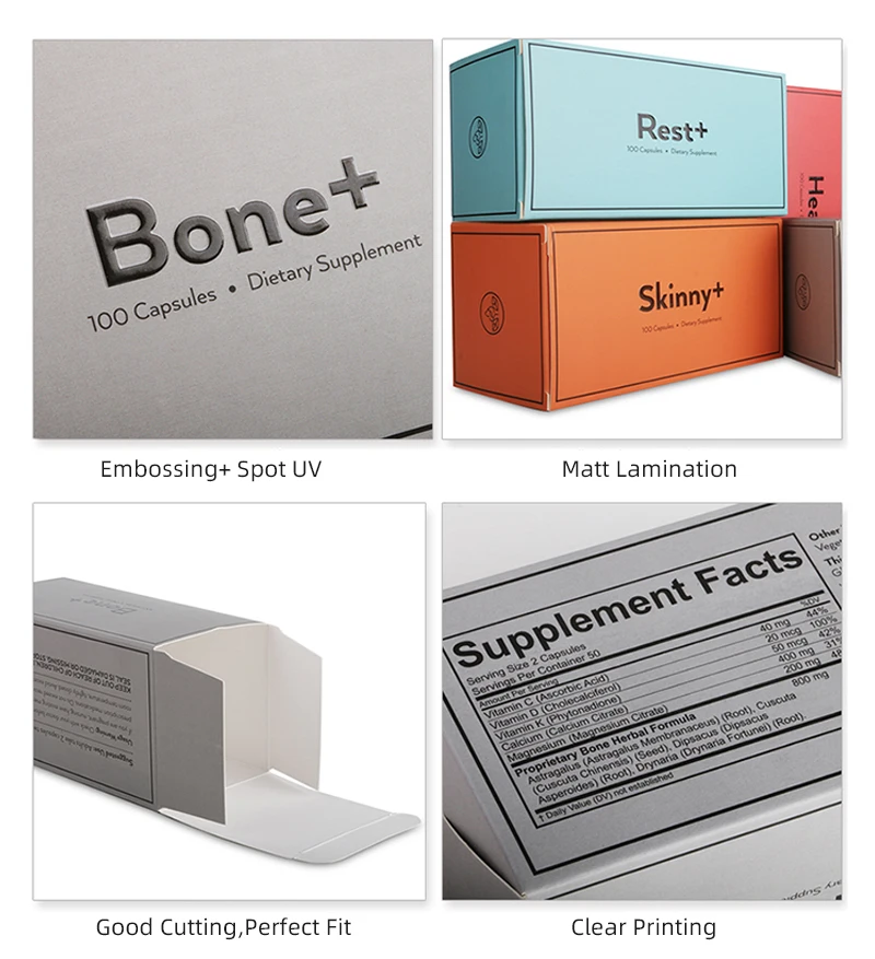 Custom Printed Small Paper Folding Packaging Paper Box,Printing Caja De ...