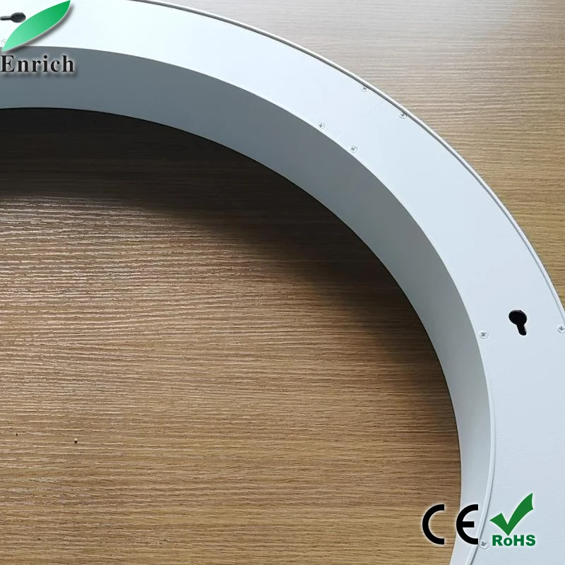 1.2m Size Round Ring Led Pendant Linear Light With Aluminum Profile ...