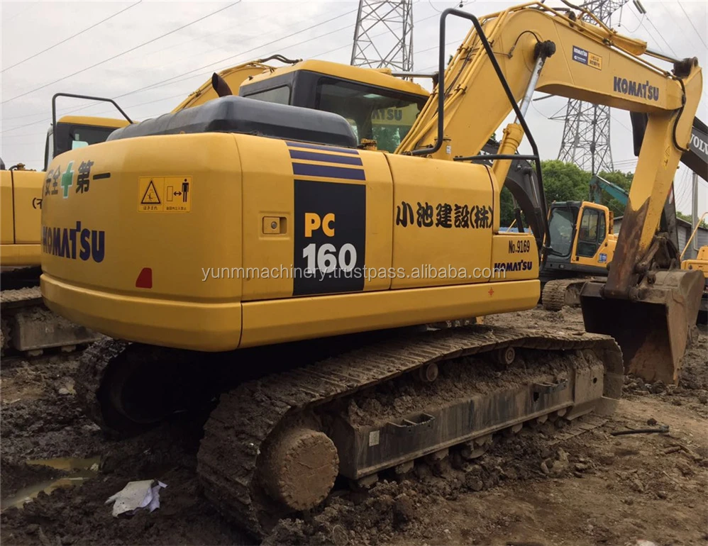 Used Komatsu Pc160-7 Excavator /pc55 Pc120 Pc130 Pc160 Pc200-6 Pc220-6 ...