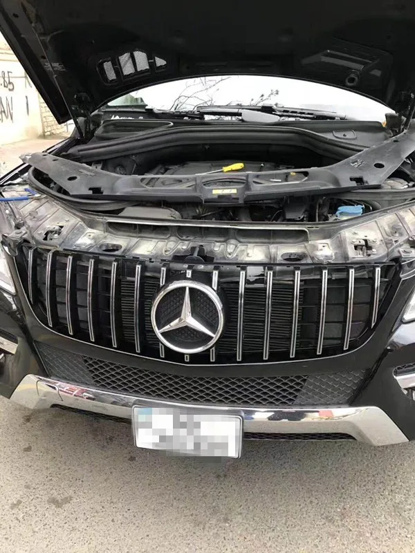 Ml Class W166 Ml300 Ml320 Ml350 Ml400 Ml500 Gt Style Front Grill For ...