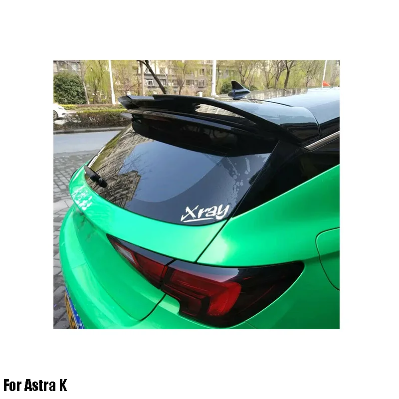 Abs Primer Painted Back Rear Spoiler Lip Wing For Astra K 2015-2018 ...