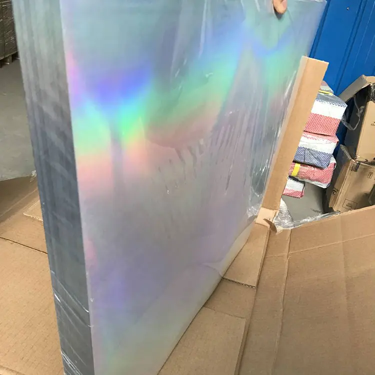 Plastic Card Material Holographic Pvc Sheet For Uv Offset Screen ...