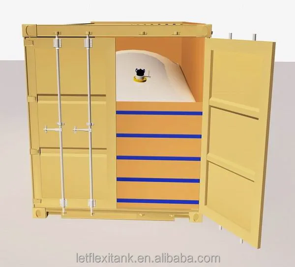 Food Grade 20" Container Flexitank For Wine With Bulkhead - Buy 20 ...