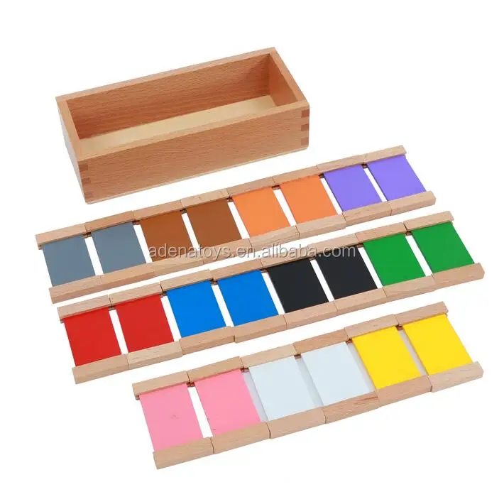 Educational Toys Montessori Material -color Tablets(2nd Box) A071 - Buy ...