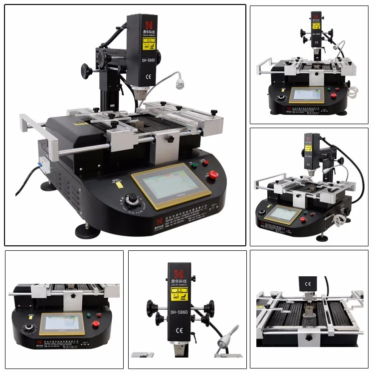 Máquina Automática de Reballing de Chips SMT SMD BGA com Câmera CCD ...