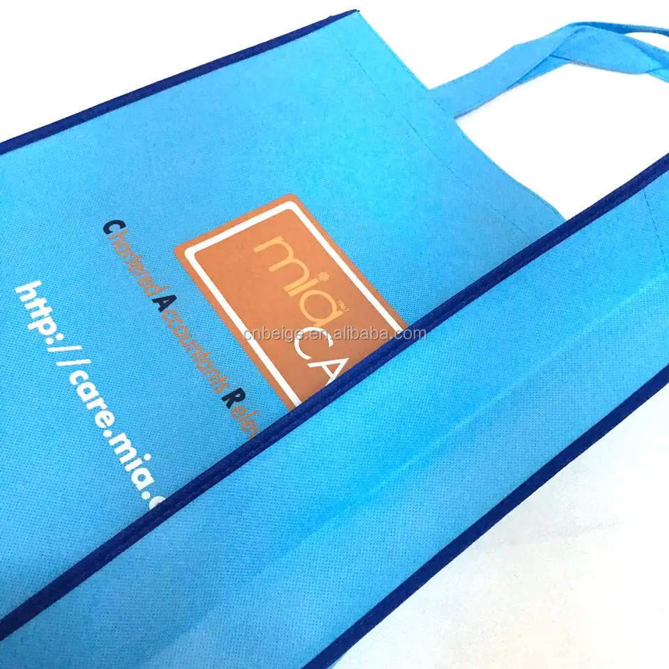 Reusable Supermarket Shopper Packaging Pp Laminated Non Woven Shopping ...