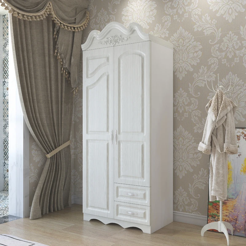 Customization Plastic Wardrobe Cabinet With Drawers 5 Door White 2.0m ...