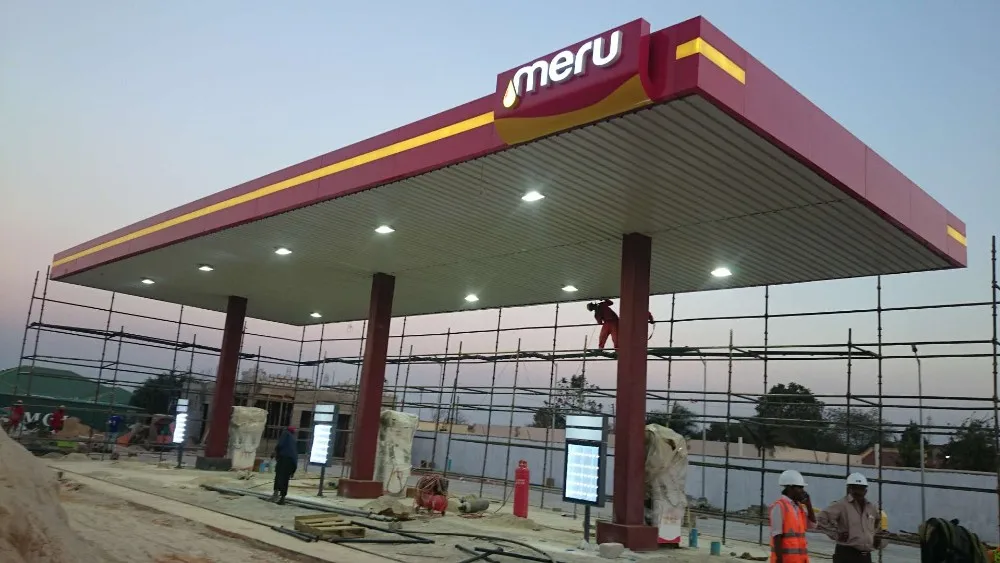 Gas Station Equipment Signboard Advertising LED Display