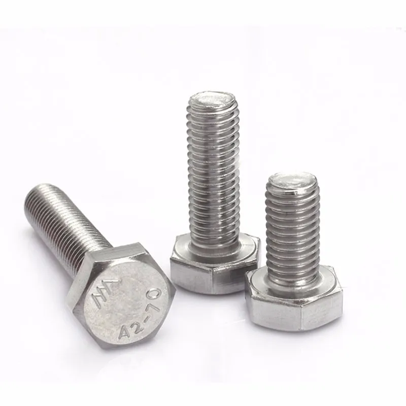 M14 Ss304 A2 70 80 Stainless Steel Hex Head Bolt Din931 - Buy Stainless Steel Din931,Ss304 ...