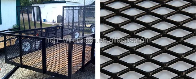 Expanded Metal Mesh for Trailer - Ocean Brand Welded Mesh