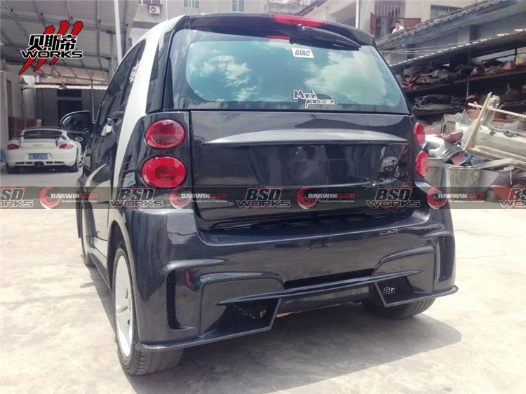 Darwinpro Bsm Style Portion Carbon Fiber Body Kit For Mercedes 08-14 ...