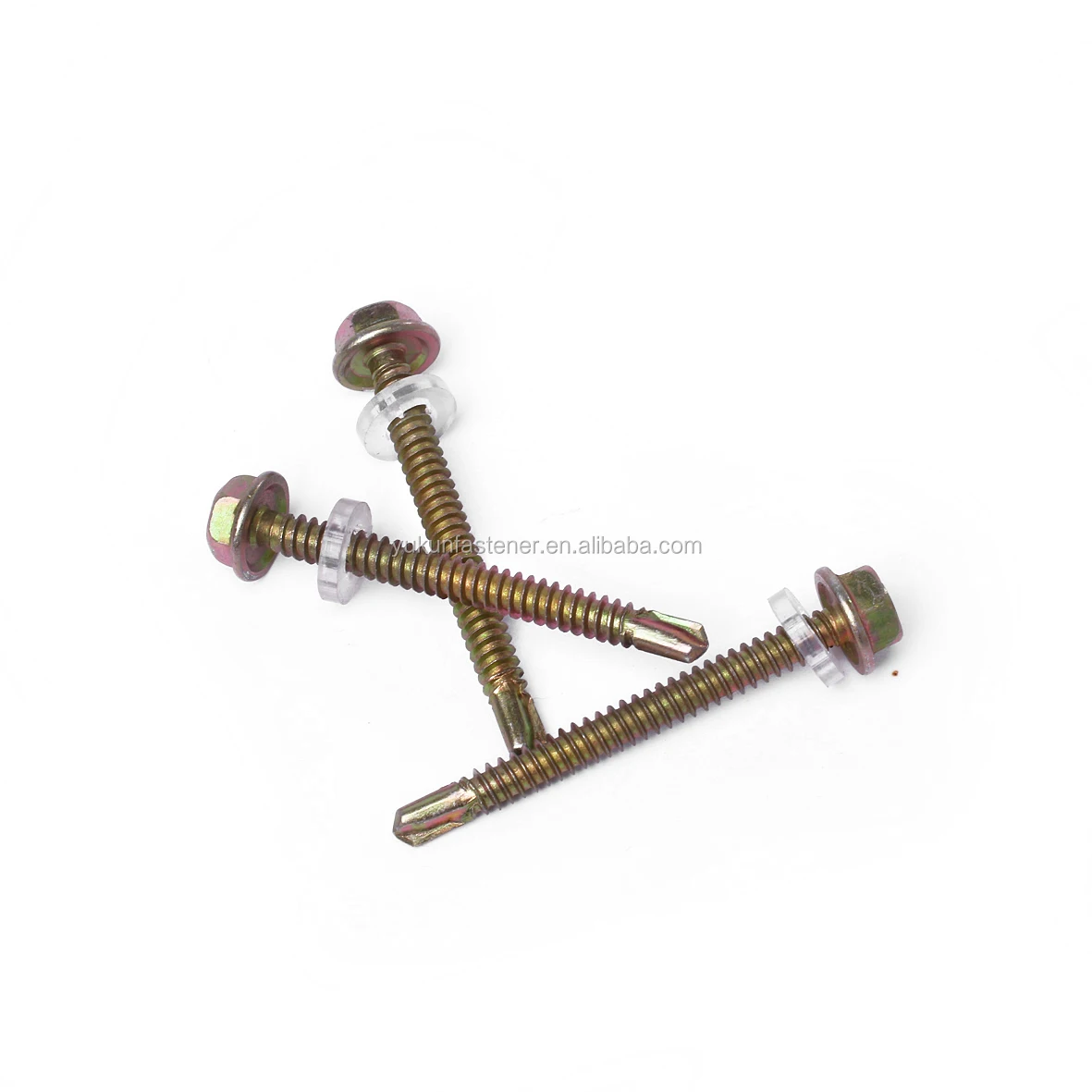 Factory Selling Galvanized Different Sizes Din7504 Hex Head Self ...