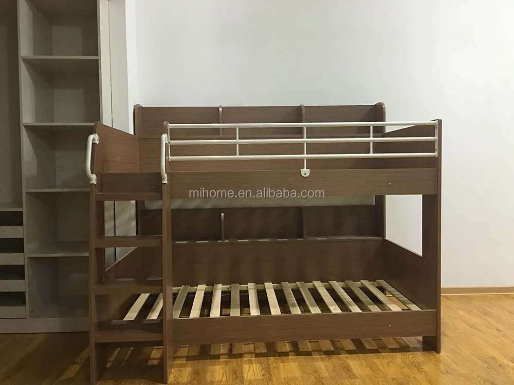 New Design MDF and Solid Wood Children Bunk Bed - Modern Home Furniture