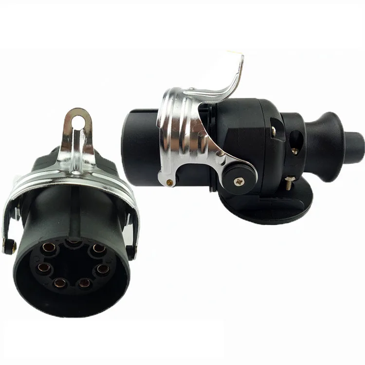 7 Pin Ebs Trailer Plug 12 Or 24 Volt Euro Suit Abs Ebs Brake Systems ...