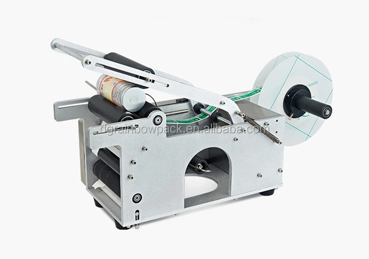 Semi-automatic Small Plastic Tube Lip Balm Labeling Machine - Buy Lip ...