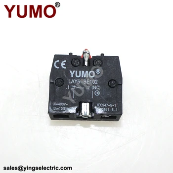 Lay5-be102 Nc Normally Closed Push Button Auxiliary Contact - Buy Push ...
