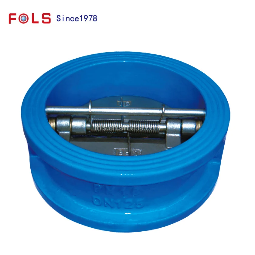 Ductile Iron Wafer Type Double DISC Check Valve DN100-DN150| Alibaba.com