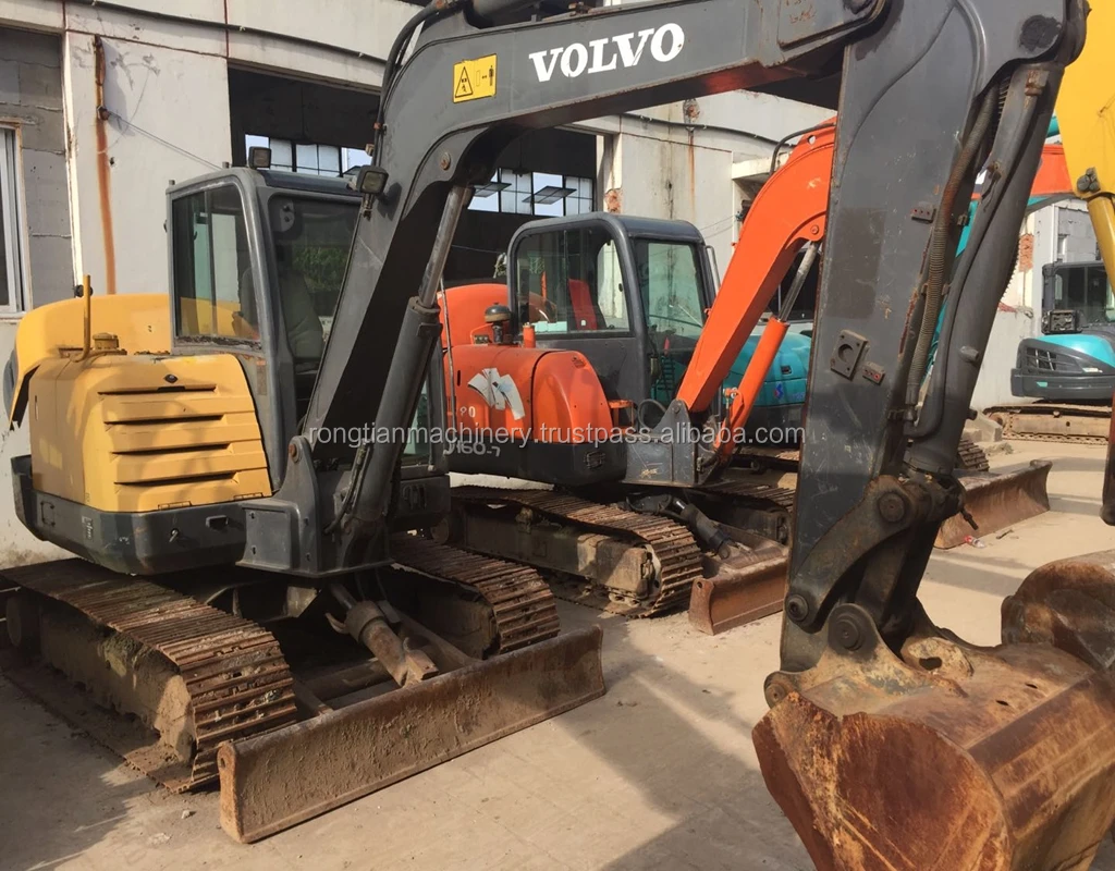 Strong Power Construction Equipment Volvo Ec60 Model For Heavy Work ...