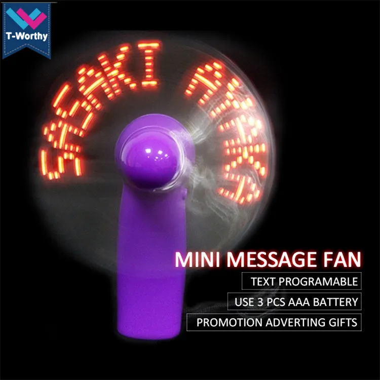 Promotional Summer Gifts Creative Handle Held Customized Battery ...