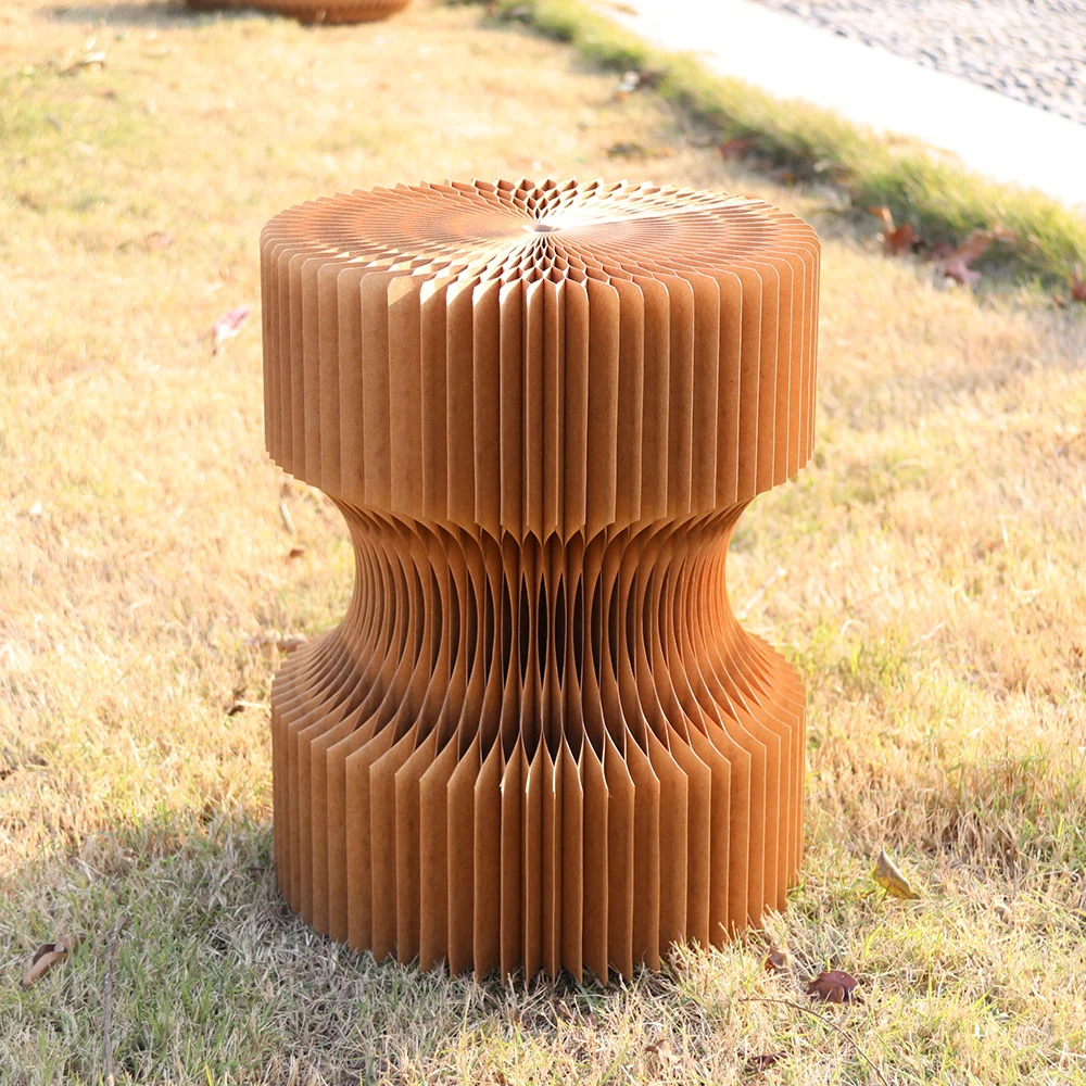 Easy Bear Kraft Paper Expand Paper Stool Furniture For Different ...
