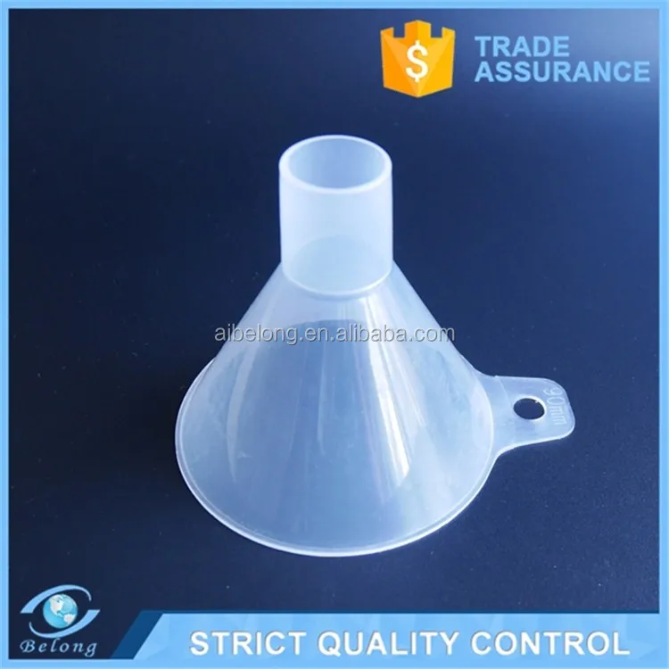 IBELONG Laboratory Funnel - Transparent PP Plastic Powder Funnel