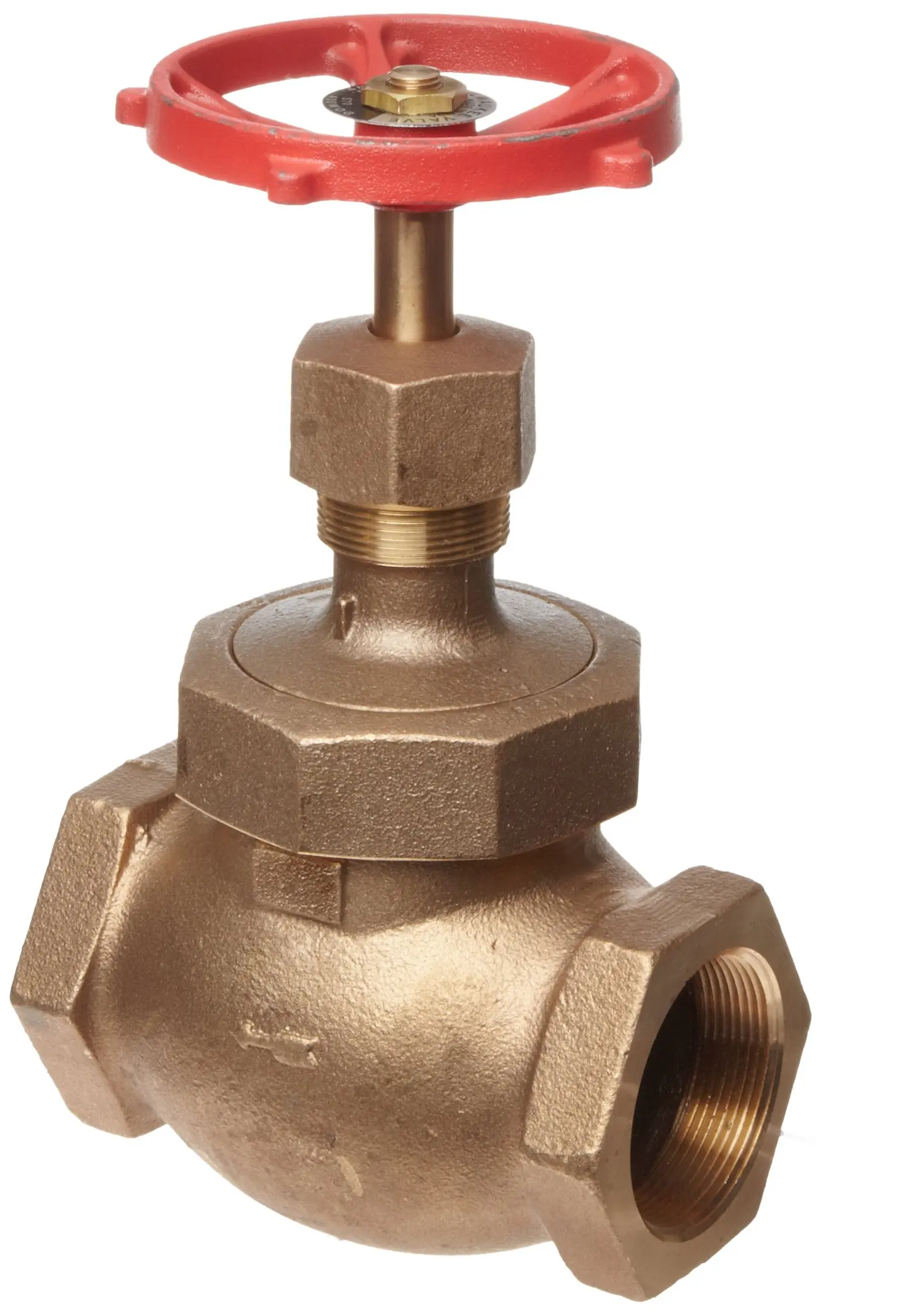 3/4 NPT Female Threaded Bonnet Inline Milwaukee Valve 502 Series Bronze ...