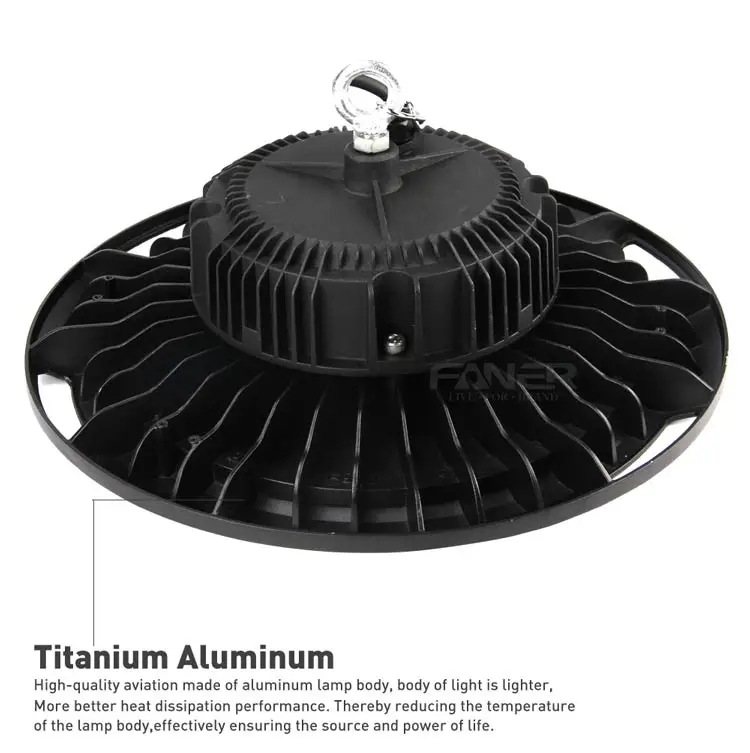 Warehouse Hay Bay Led Lighting Ip65 Round Aluminum Led High Bay Light ...