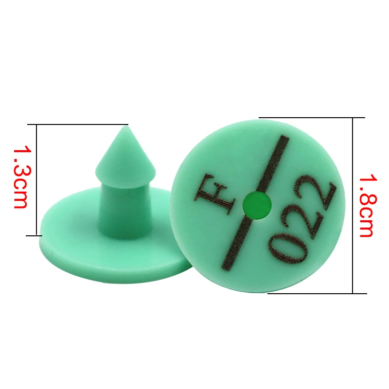 Customized Plastic Rabbit Ear Tags for Animal Management ...