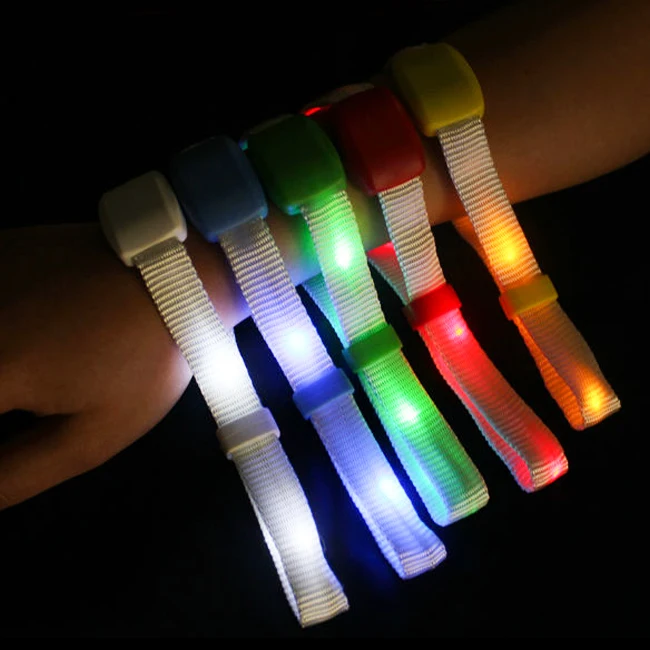 Remote Lighting Wristband DMX Control LED Bracelet