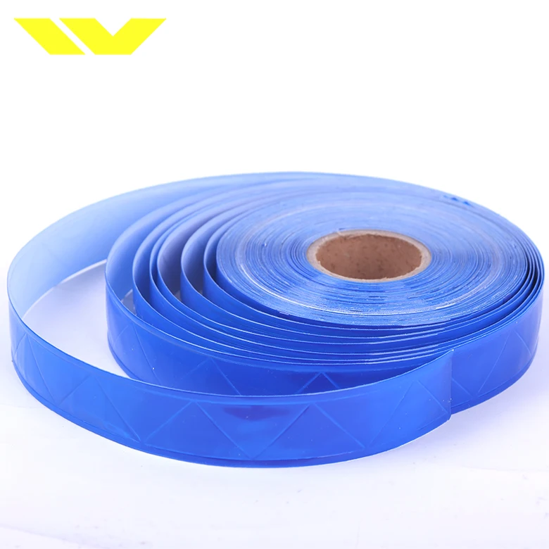 Retro-reflective Pvc Blue Segmented Reflective Tape For Cloth - Buy ...