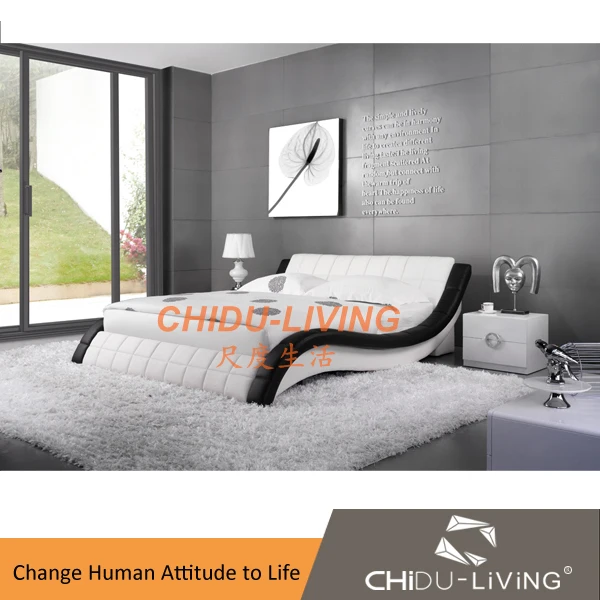2014 Latest Design Sex Bed Wave Shape Double Leather Bed Buy Sex Bed Wave Shape Bed Double Bed