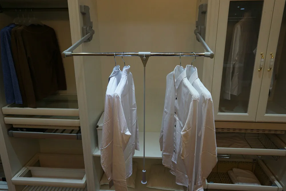 Steel Wardrobe Cabinet Clothes Hanger Lifter - Buy Cabinet Lifter ...